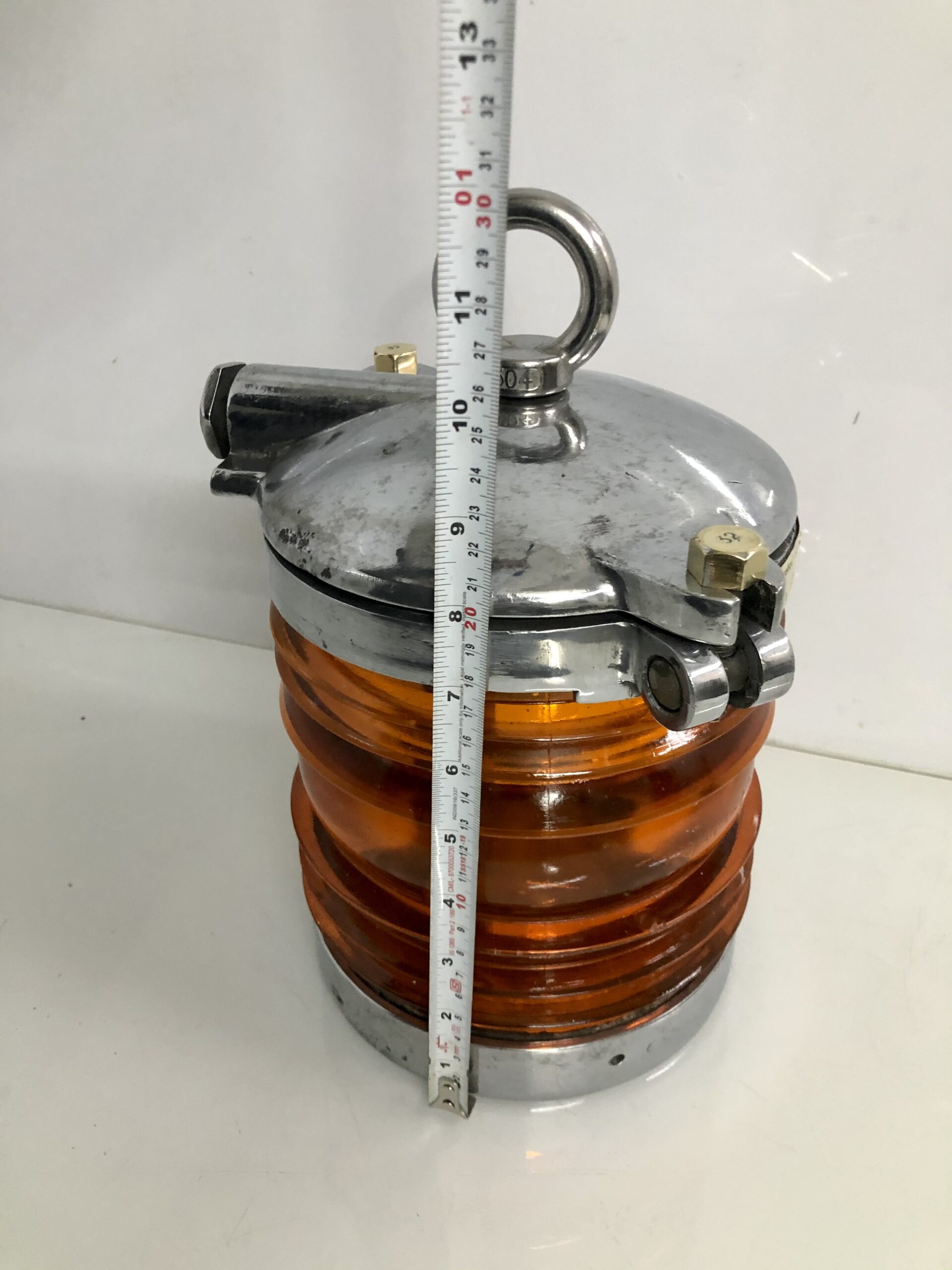 Original Antique Maritime Electric Salvaged Old Ship Cargo Ceiling ...